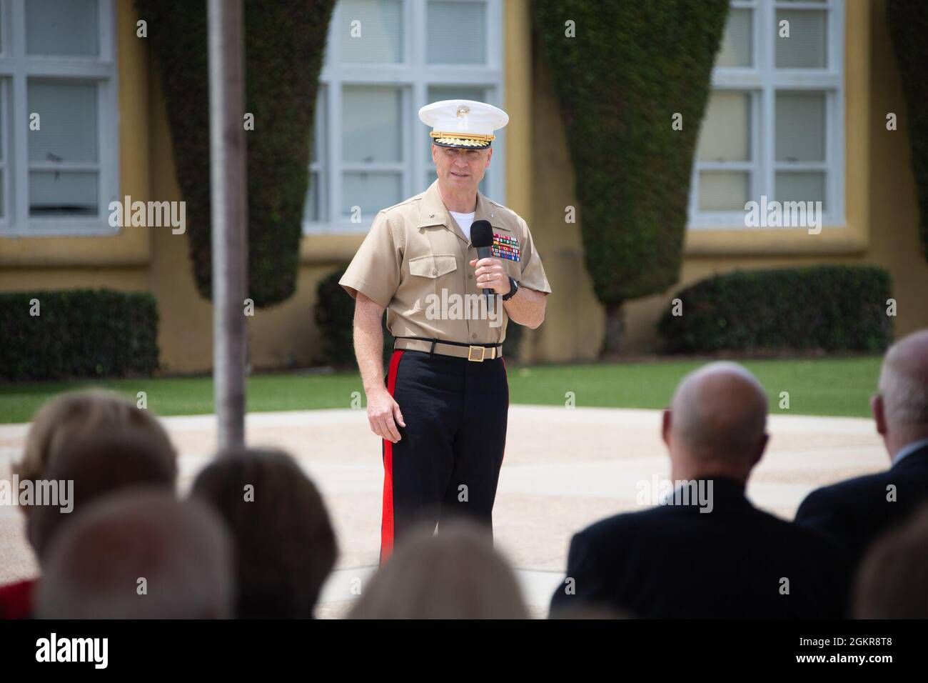 BGen. Jason L. Morris, the incoming Commanding General of Marine Corps ...