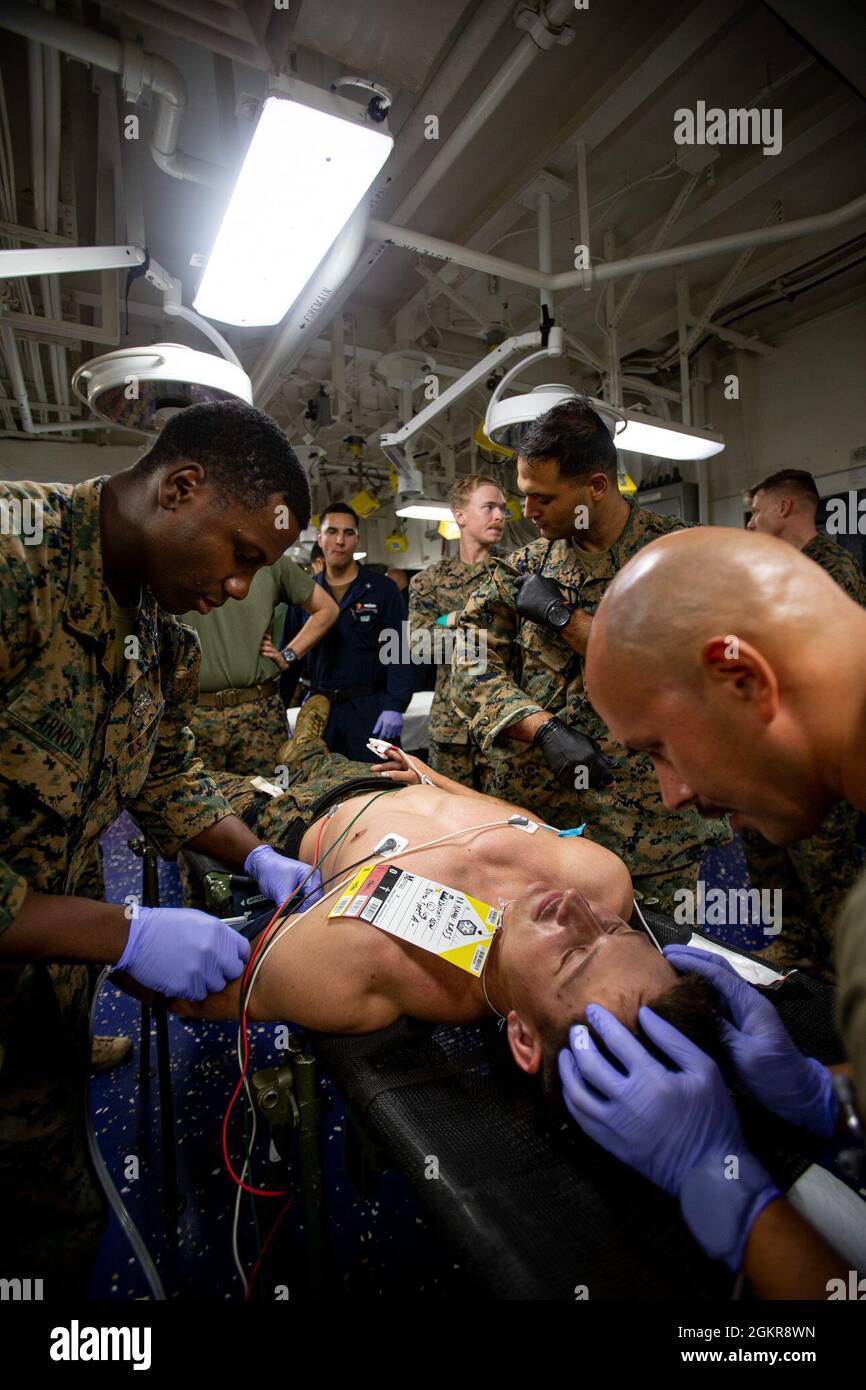 U.S. Navy sailors with America Amphibious Ready Group, 31st Marine ...