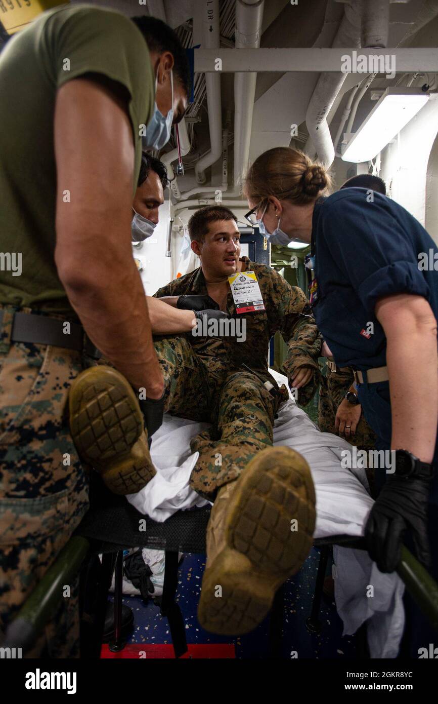U.S. Navy sailors with America Amphibious Ready Group, 31st Marine ...