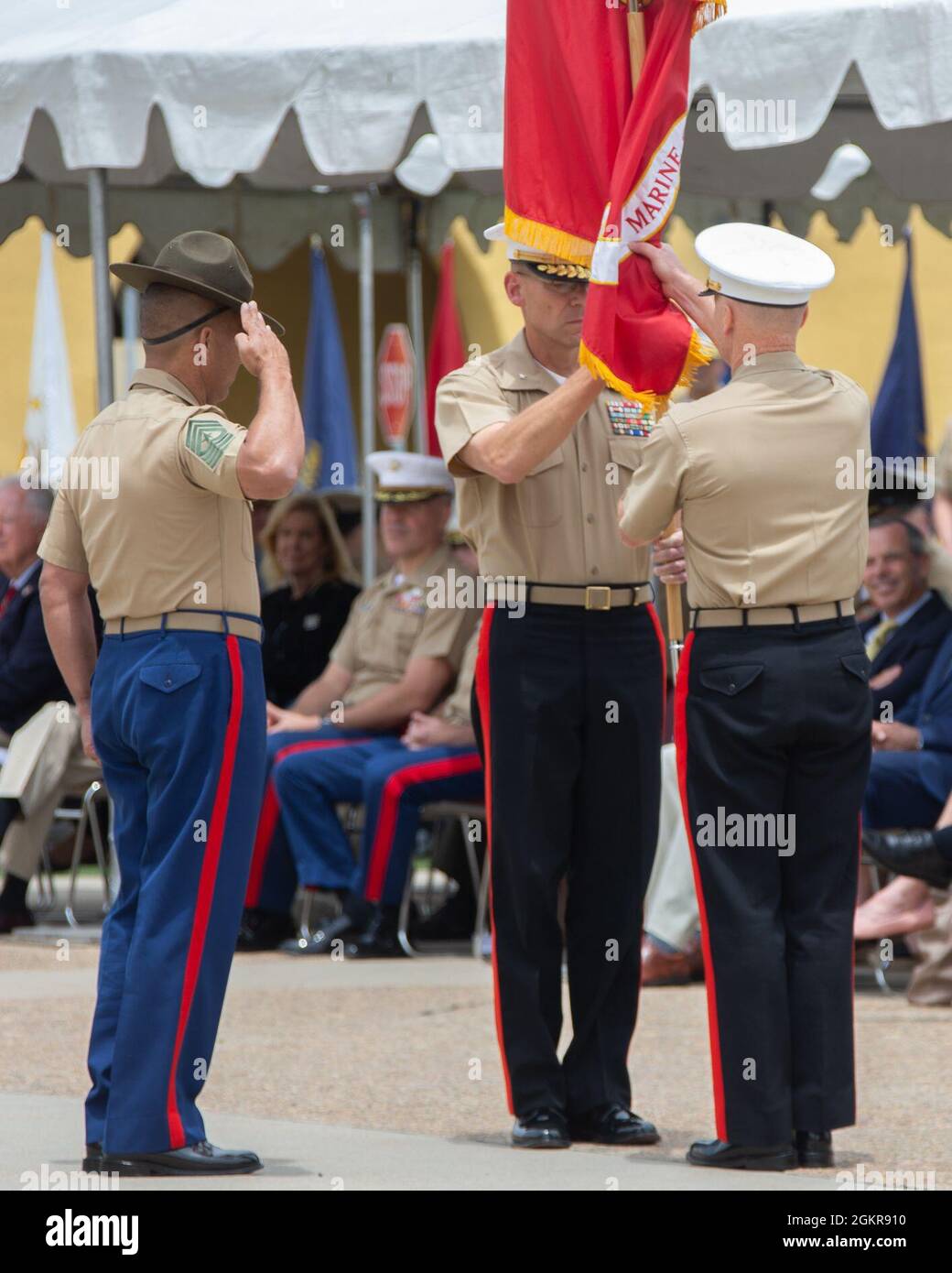 BGen. Jason L. Morris, Commanding General of Marine Corps Recruit Depot ...
