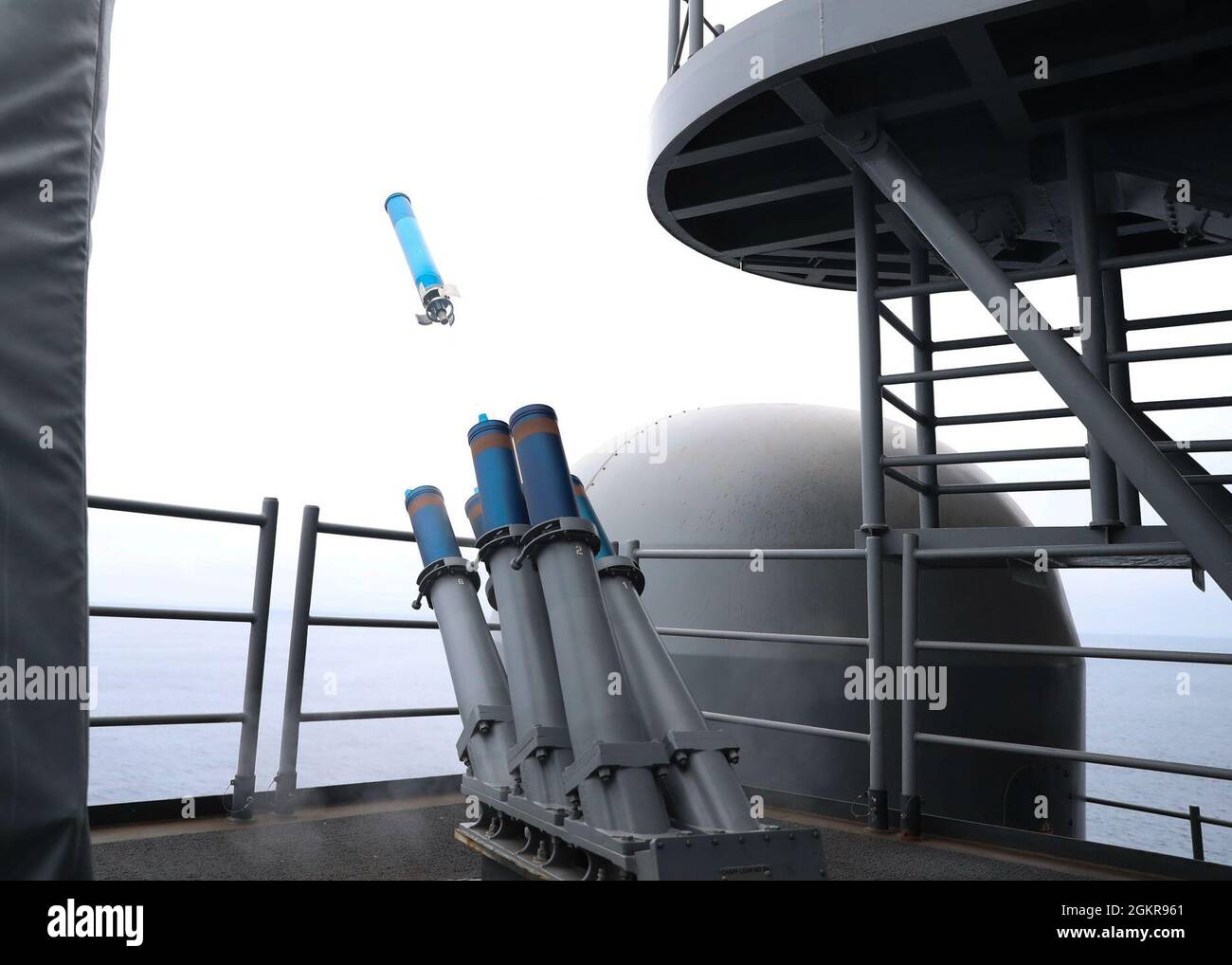 210618-N-TT639-1141 PACIFIC OCEAN (June 18, 2021) – An inert chaff ...