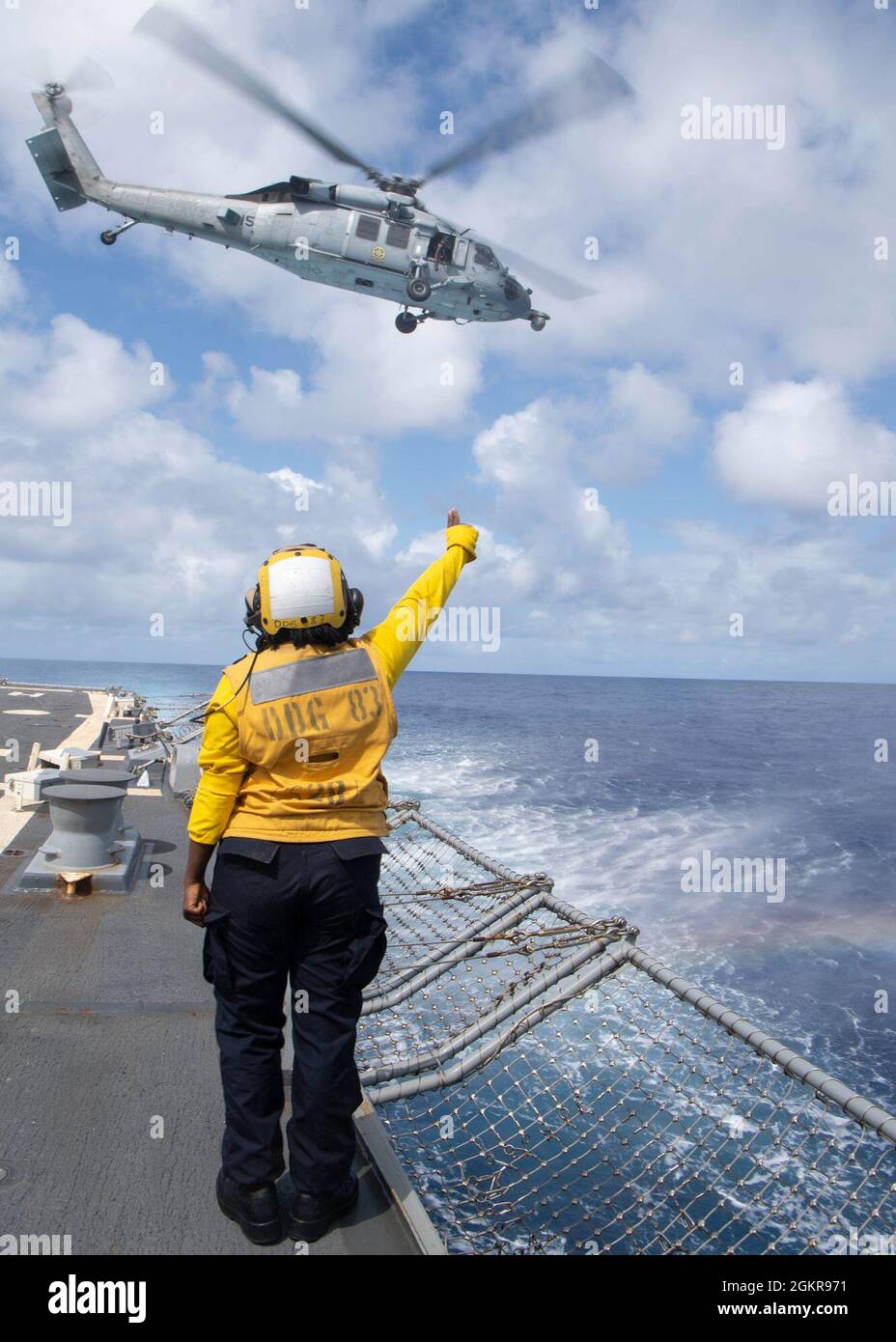 210618-N-CZ893-1204 PACIFIC OCEAN (June 18, 2021) Boatswain’s Mate 1st ...