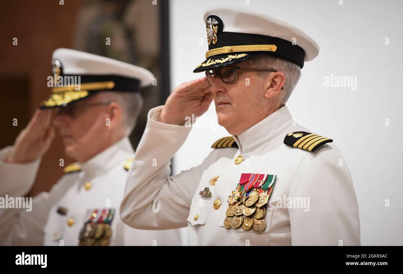 SILVER SPRING, Md. (June 18, 2021) Capt. Adam Armstrong, commander ...
