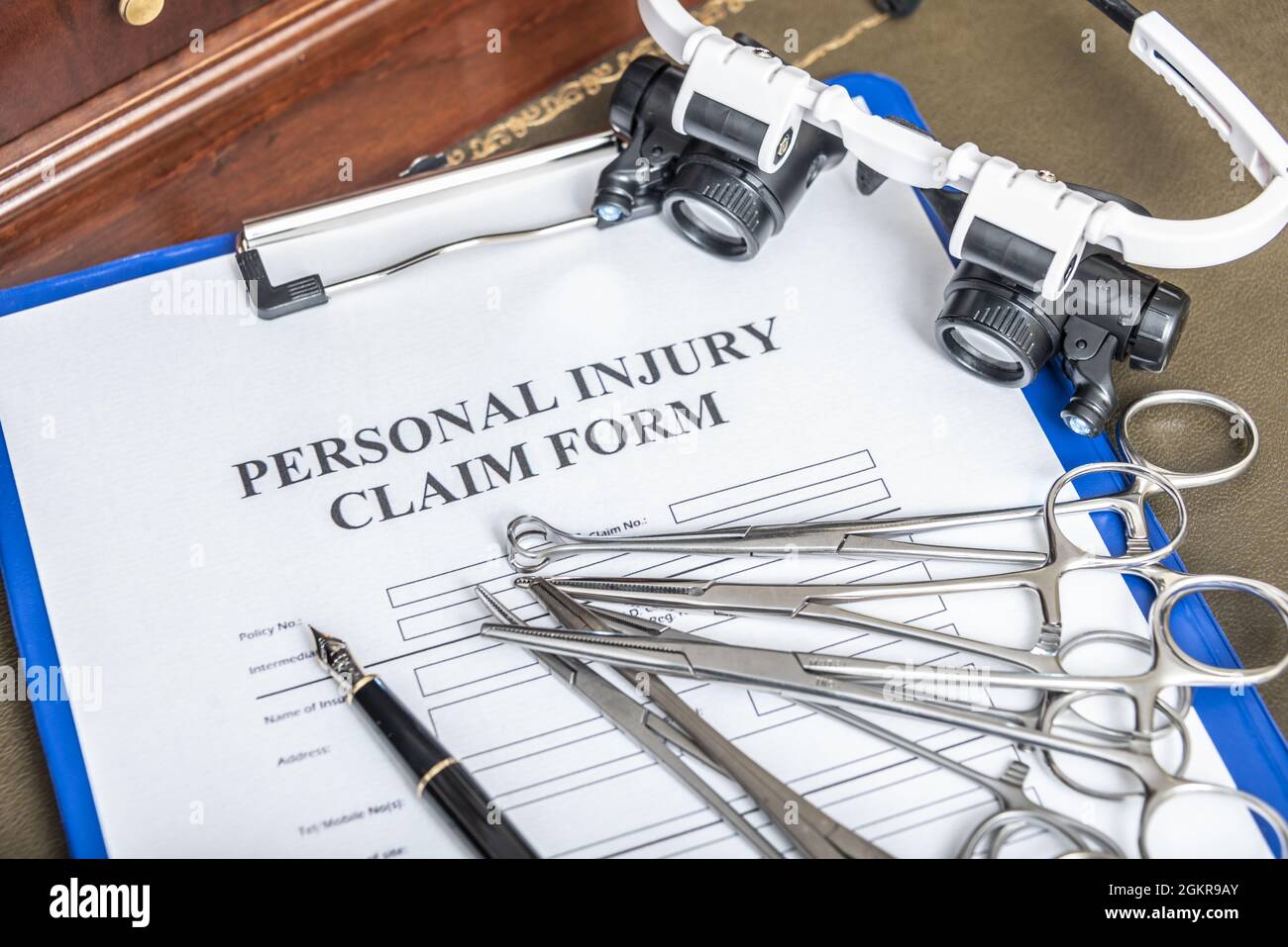 Medical malpractice claim form for lawyers. Calculation of compensation ...