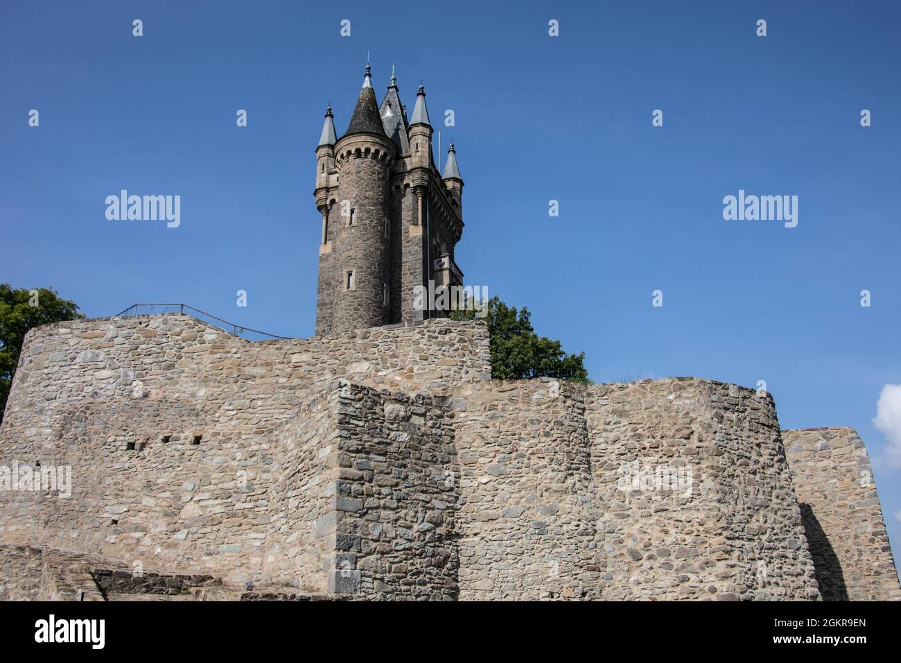 Wilhelmsturm, fortress and castle in Dillenburg Stock Photo - Alamy