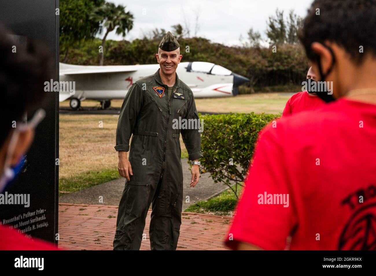 U.S. Marine Corps Lt. Col. Nicholas Harvey, the executive officer of ...