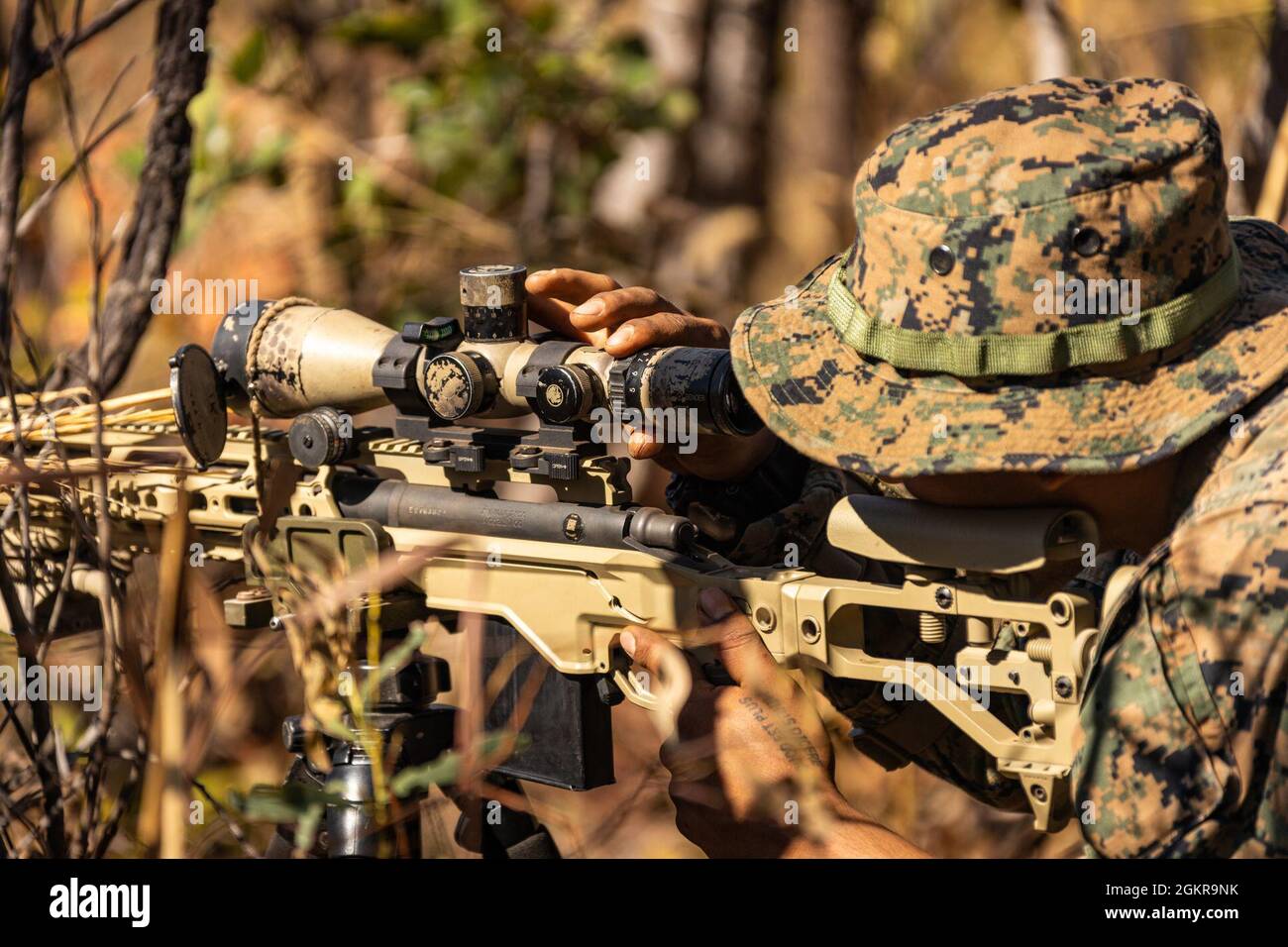 U.S. Navy Hospital Corpsman 3rd Class Jonathan Sarceno, a platoon ...