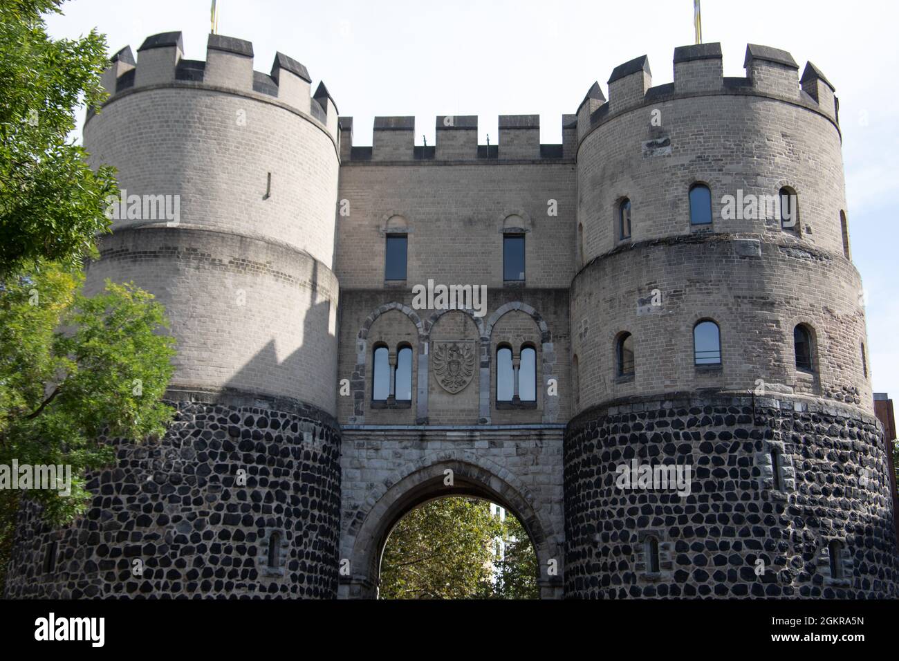 Hahnen city Gate in Cologne Stock Photo - Alamy