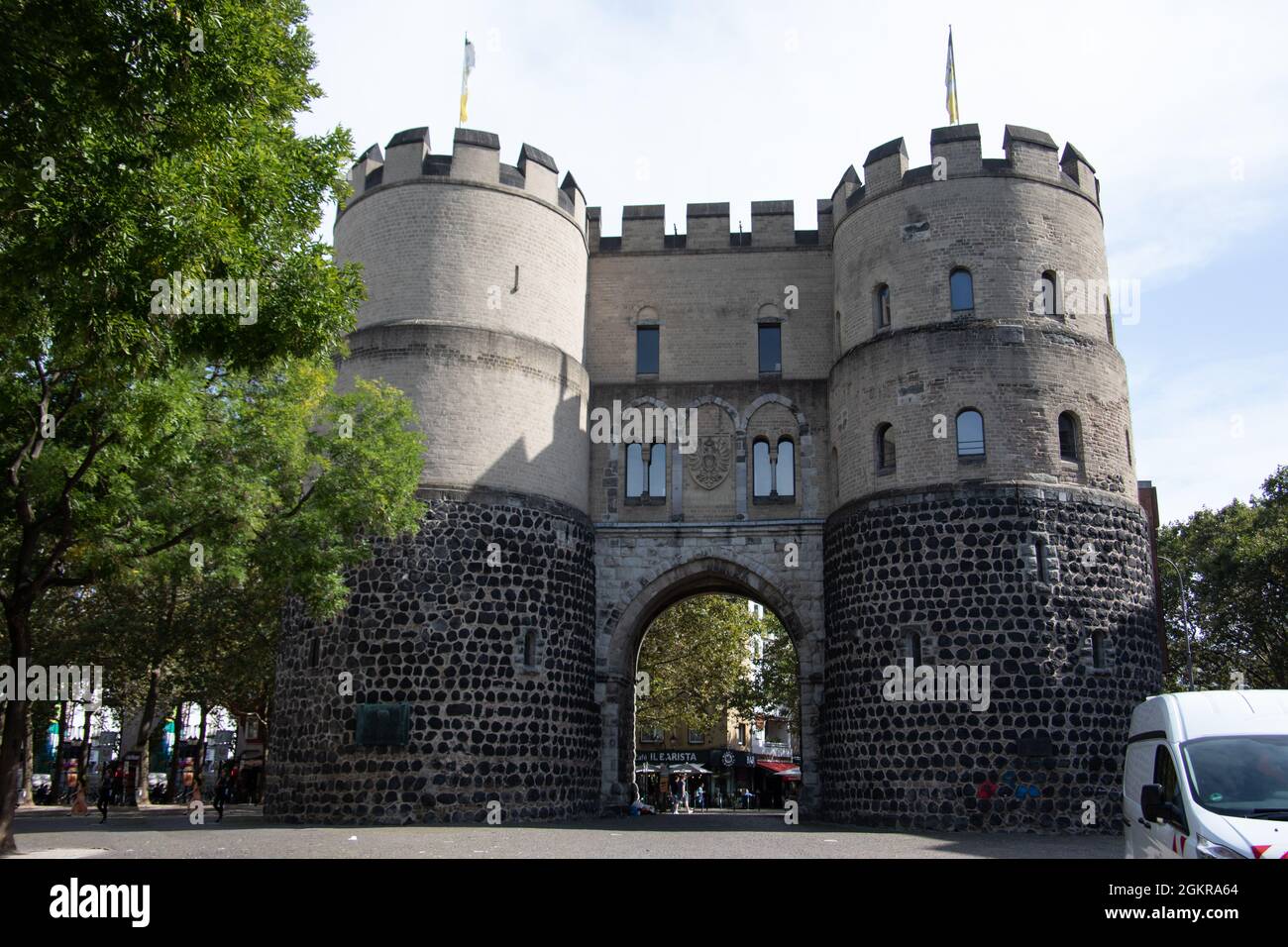 Hahnen city Gate in Cologne Stock Photo - Alamy