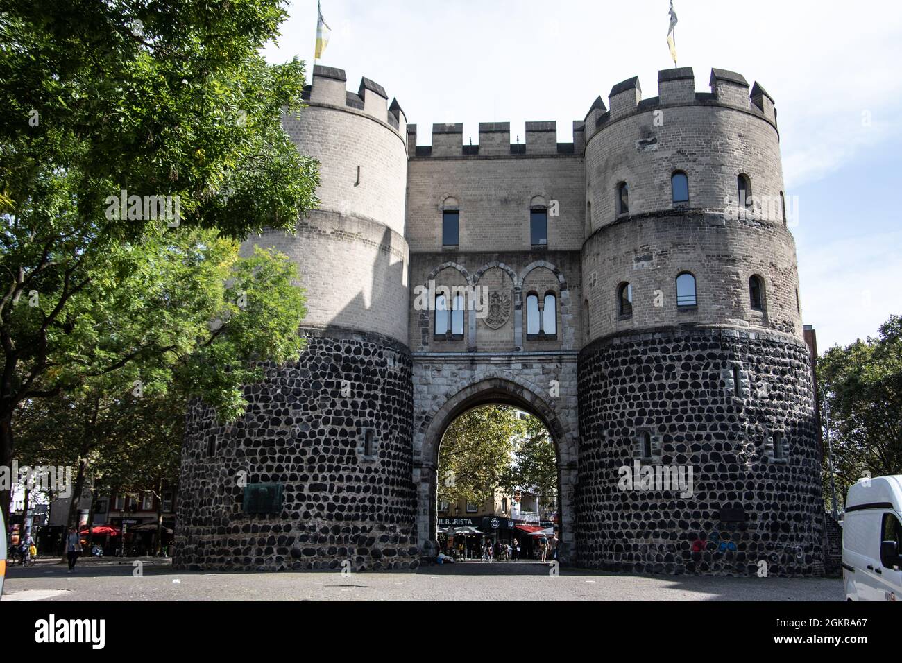 Hahnen city Gate in Cologne Stock Photo - Alamy