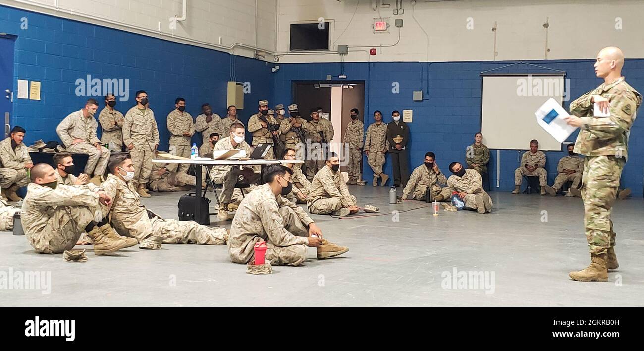 Capt. Dong Zee, judge advocate, assigned to the 128th Legal Operations ...