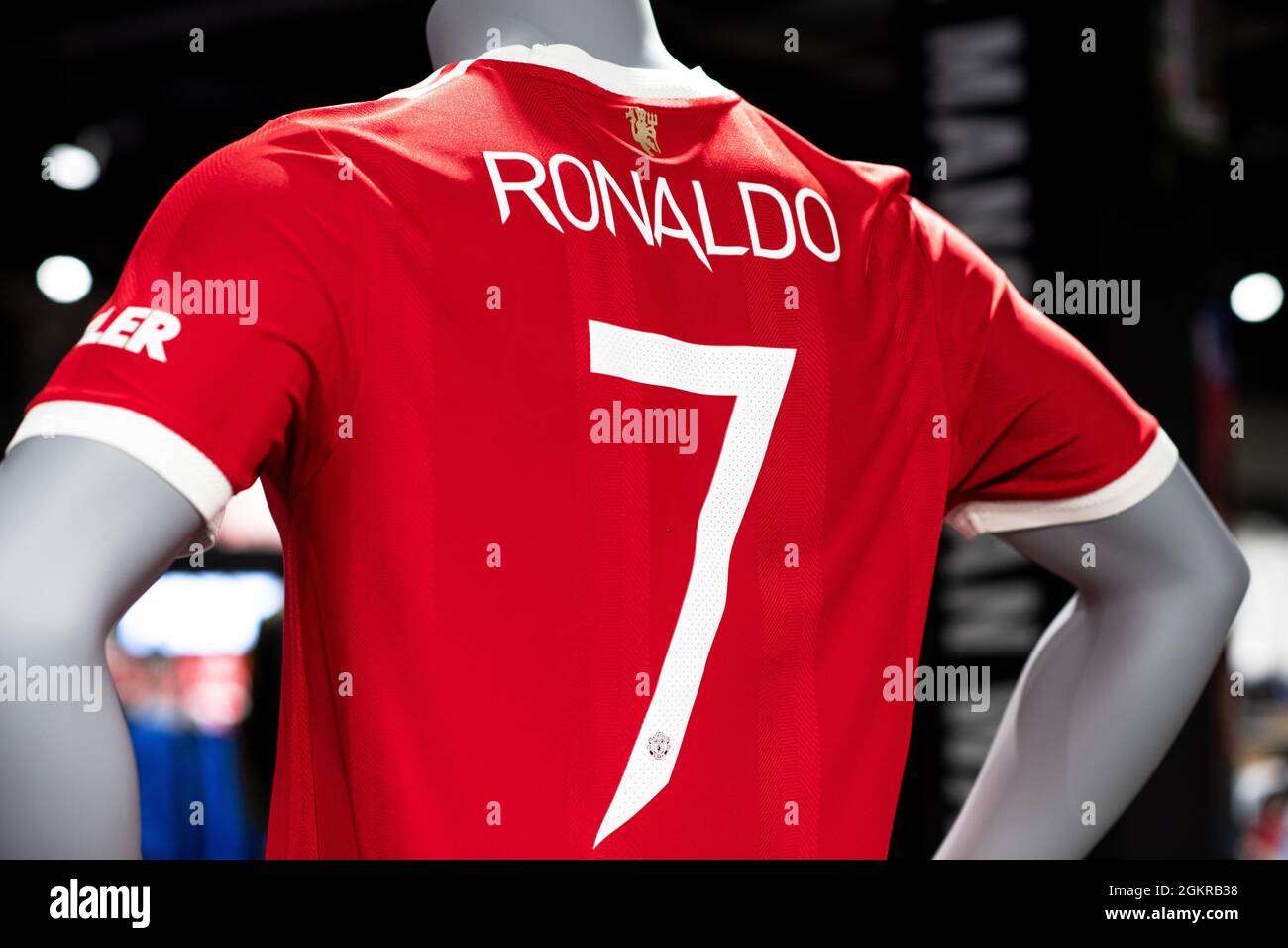 Cristiano ronaldo manchester united 2021 hi-res stock photography and ...
