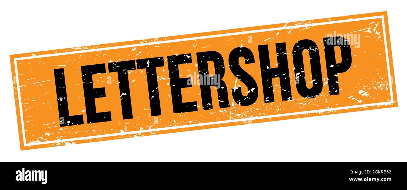 Lettershop word hi-res stock photography and images - Alamy