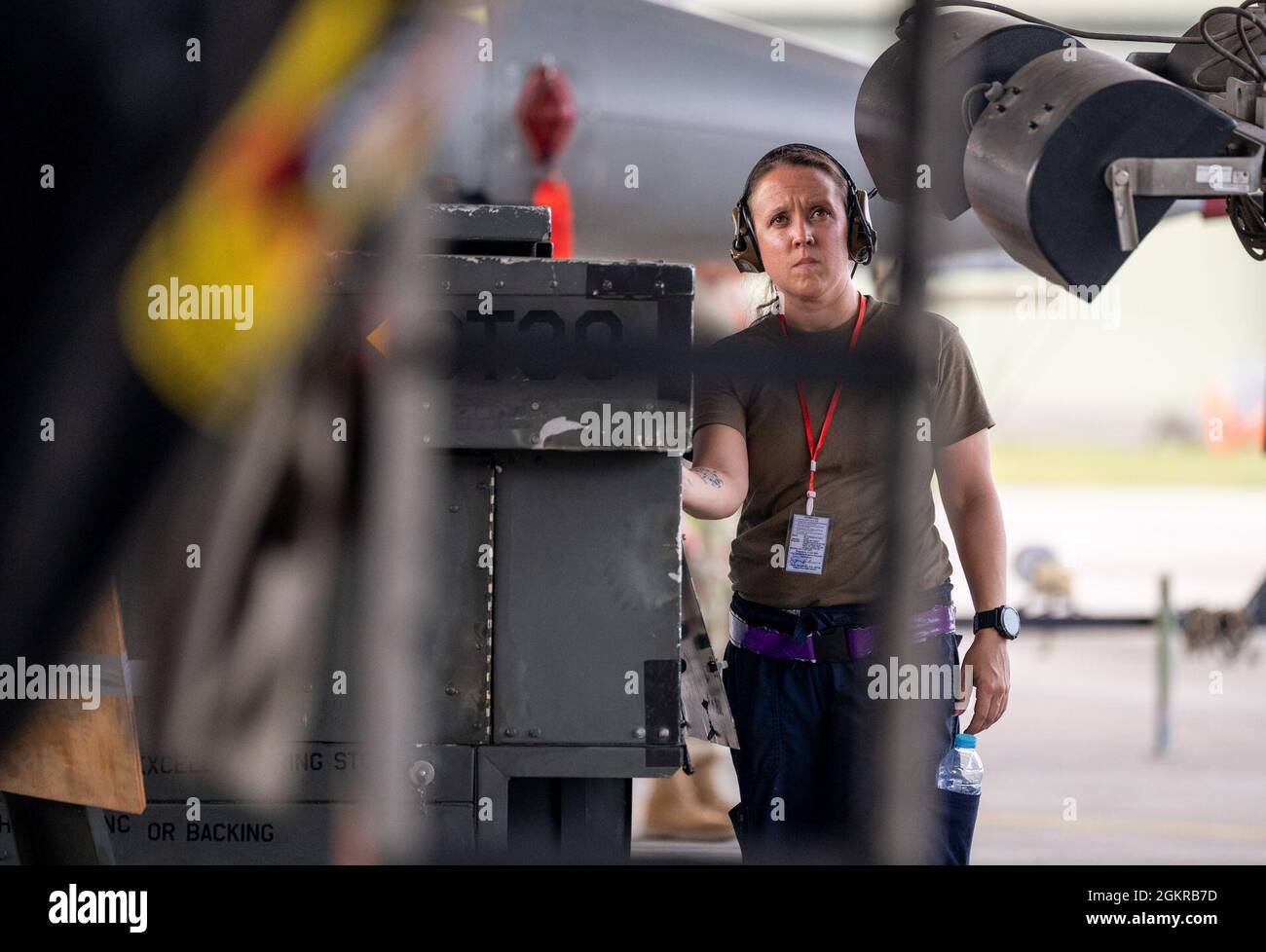 U.S. Air Force Tech. Sgt. Rebecca Crum, an avionics craftsman with the ...