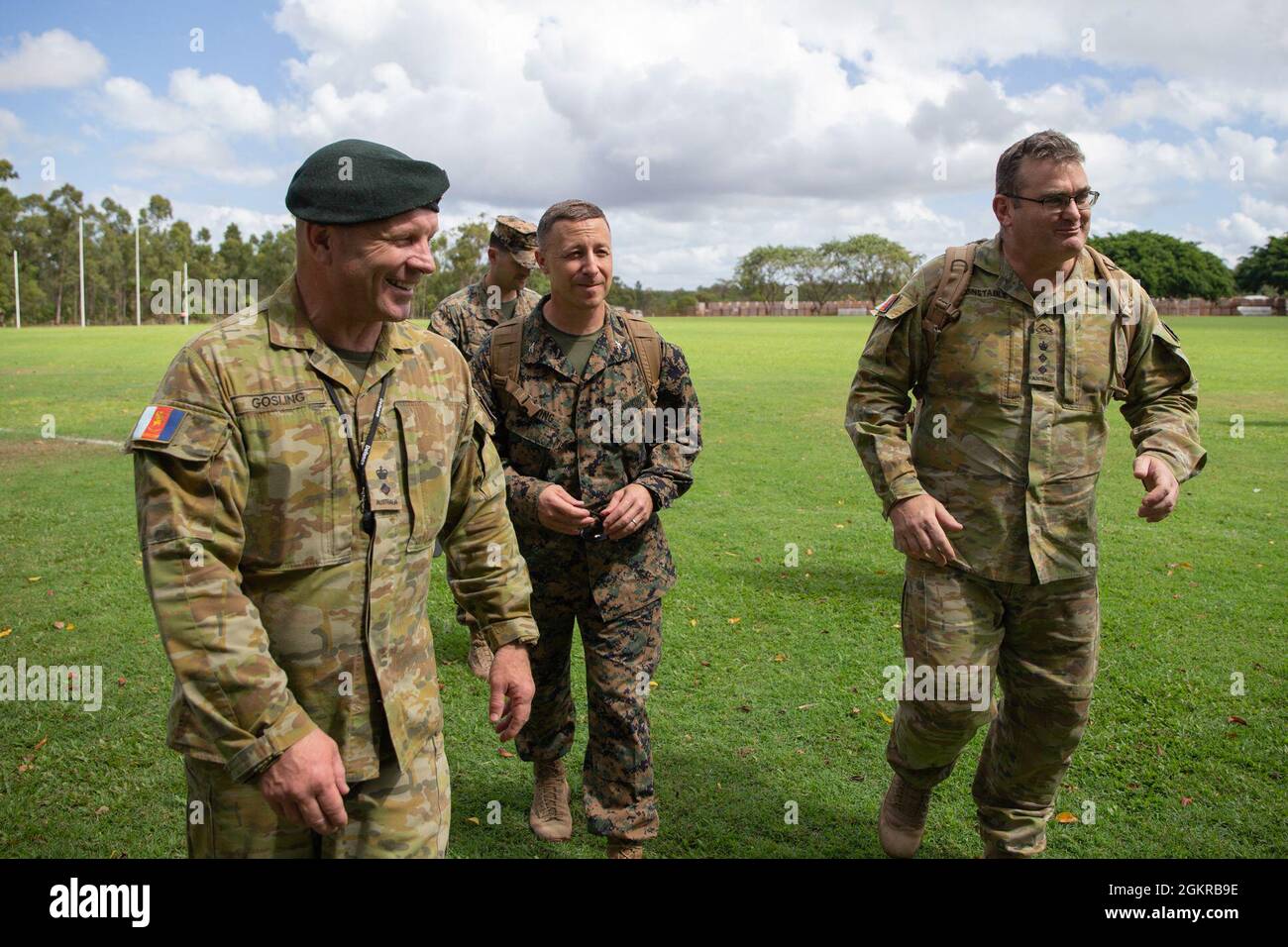 U.S. Marine Corps Col. David M. Banning, commanding officer of Marine ...