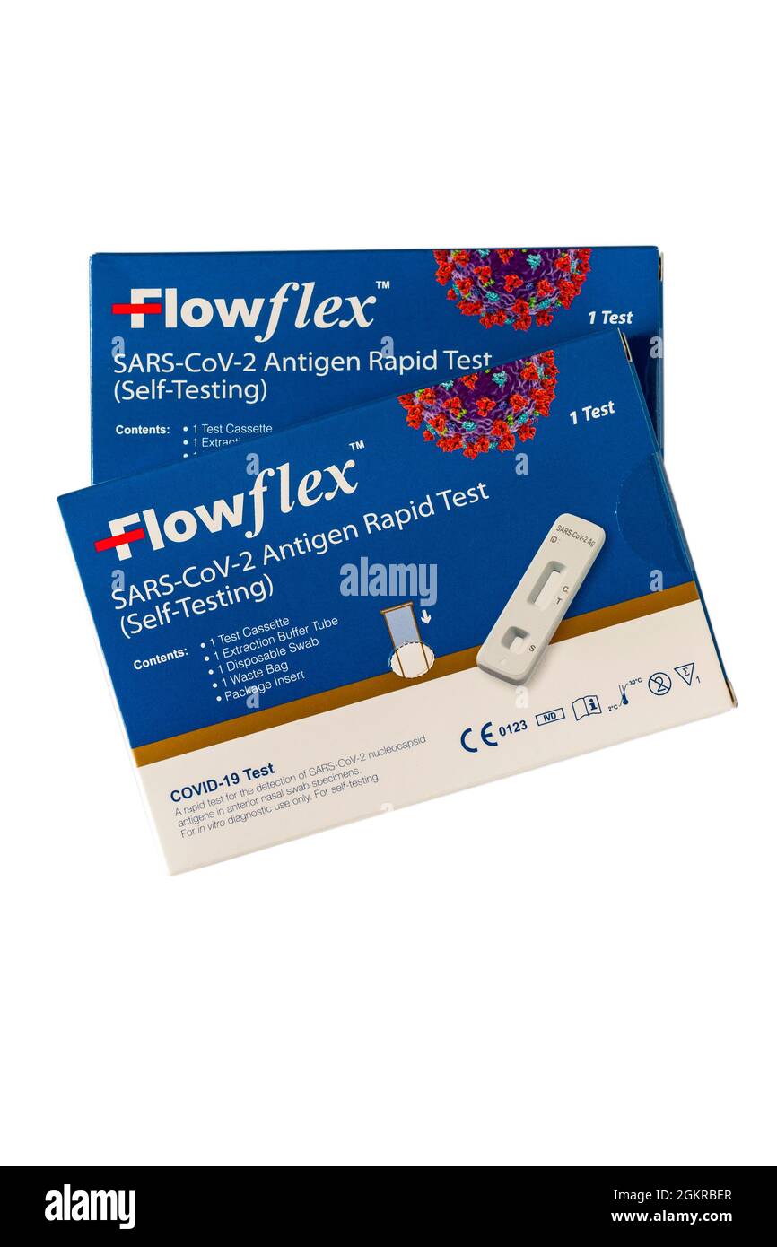 Flowflex SARS-CoV-2 Antigen Rapid Test Self-testing Covid-19 test kit ...