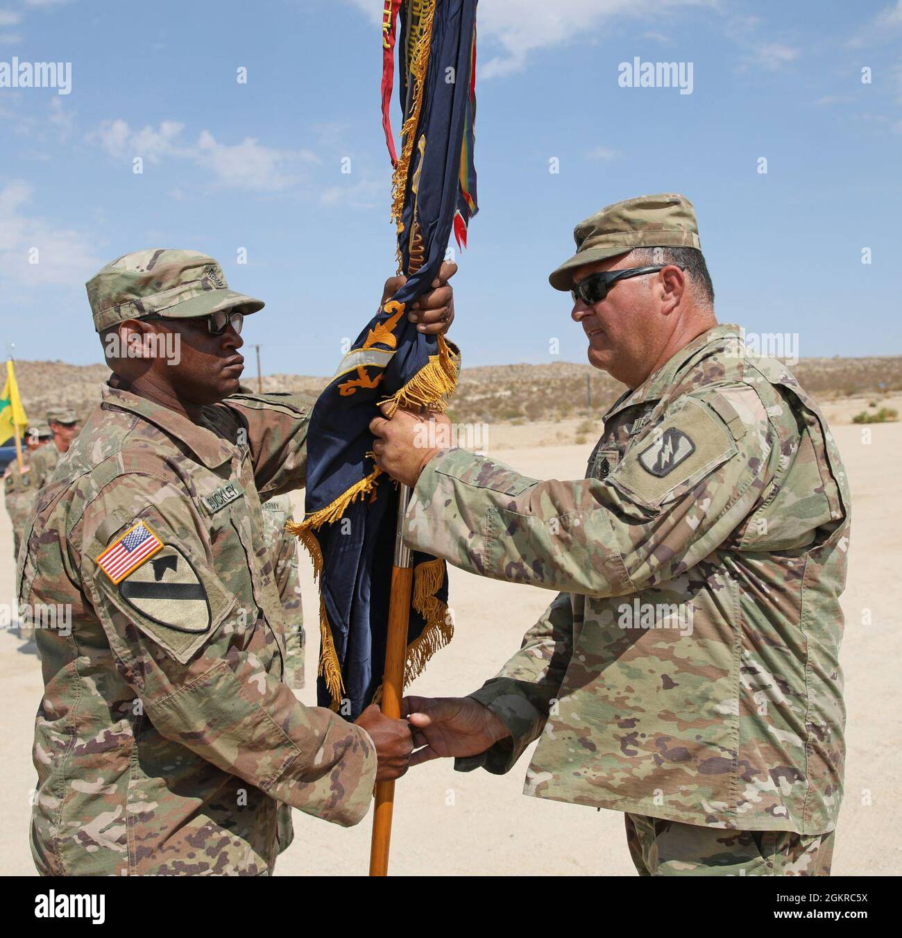 Command Sgt. Maj. Lorenzo Buckley, 155th Armored Brigade Combat Team ...