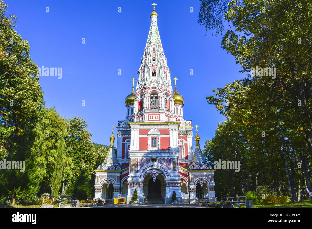 Shipka Memorial Church in Shipka, Bulgaria Stock Photo - Alamy