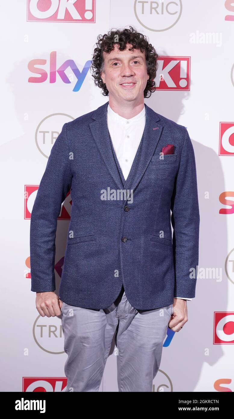 Darragh Ennis attending the TRIC Awards 2021 held at 8 Northumberland ...