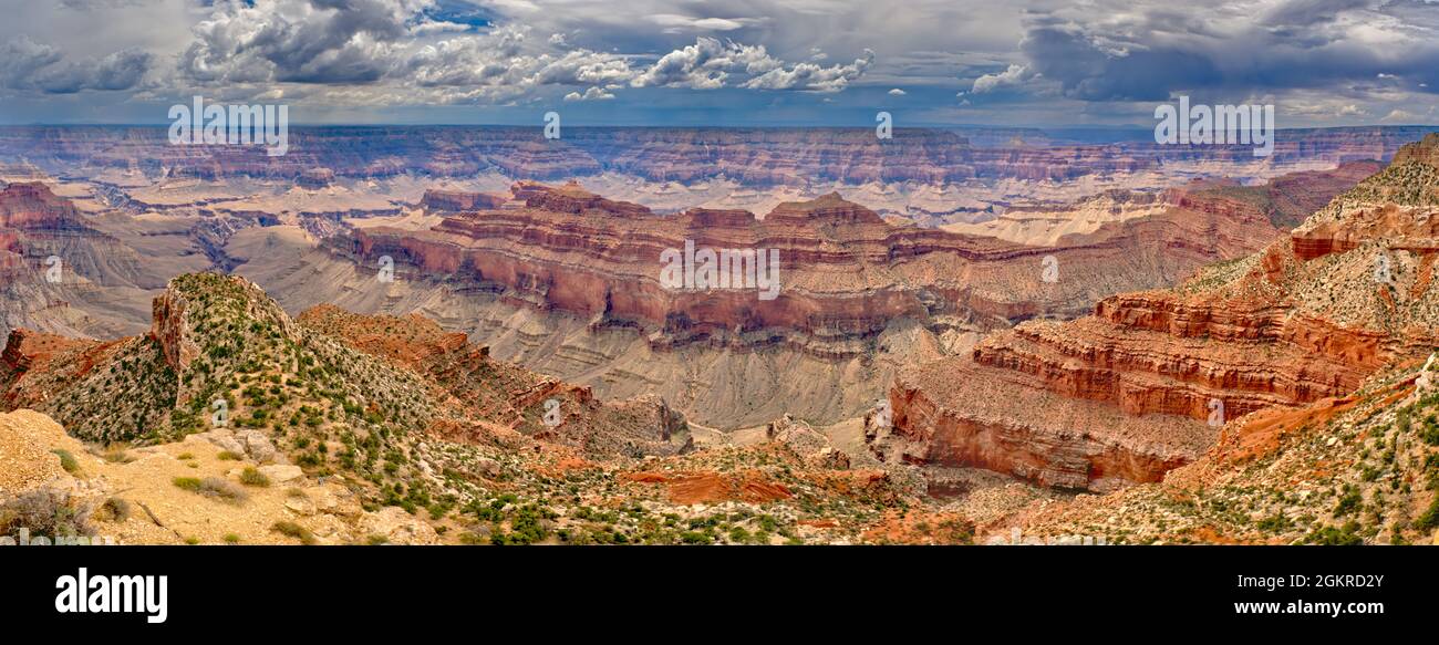 Grand Canyon viewed from Point Sublime on the North Rim, Grand Canyon ...