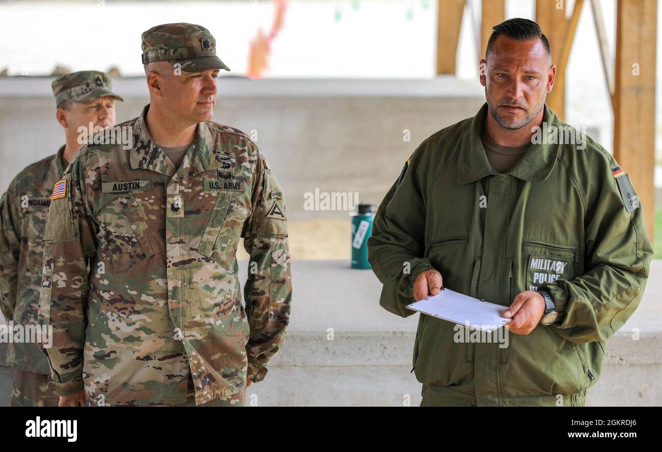 1st. Lt. Marcel Roters, German Military Police and Crowd Riot Control ...