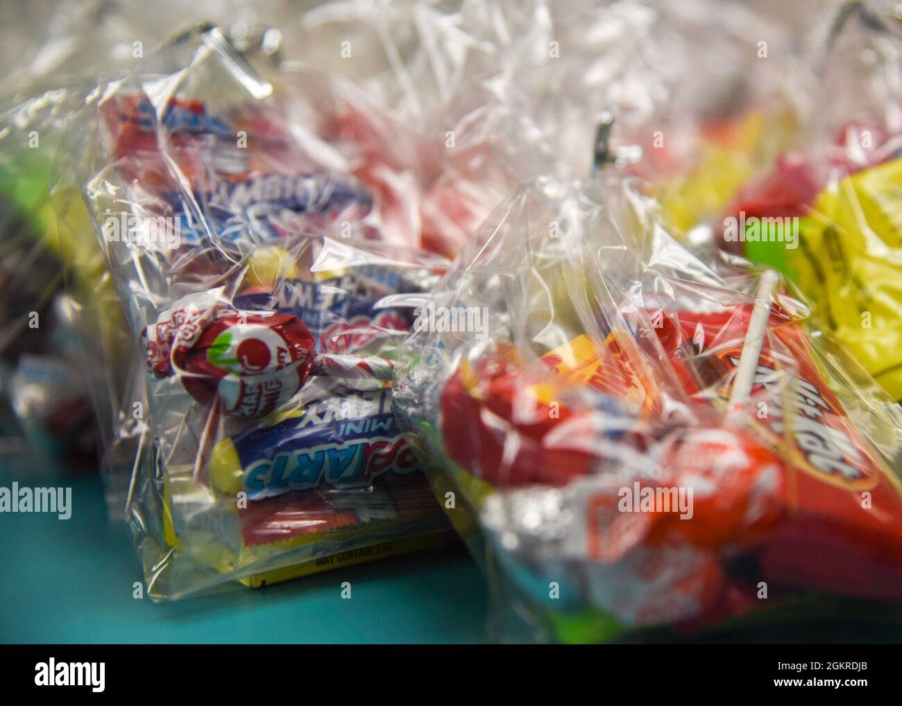 Candy is displayed at Fairchild Air Force Base, Washington, June 19 ...