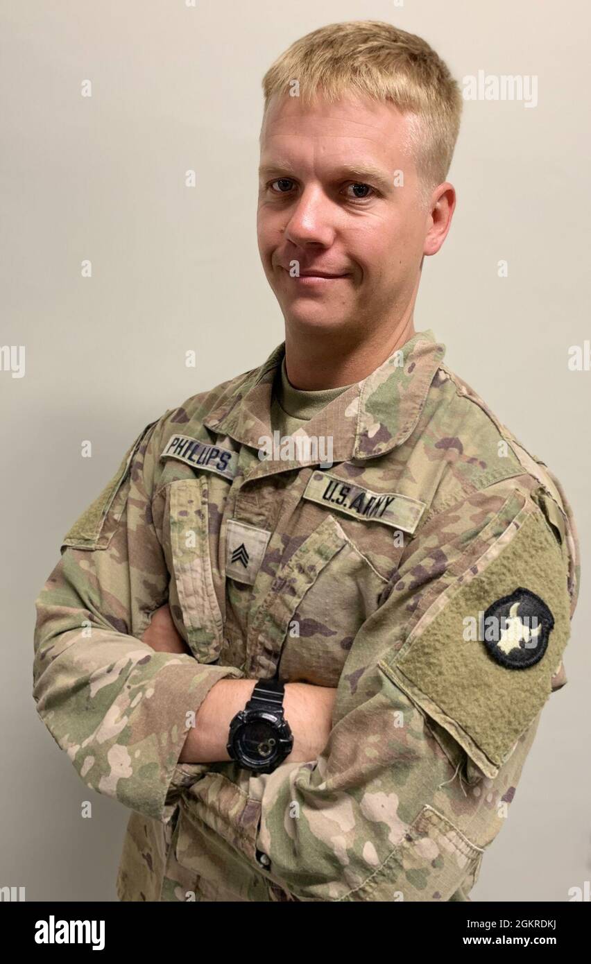 U.S. Army Sgt. Chad Phillips, 11B-Infantryman (B Company 2-136 Infantry ...