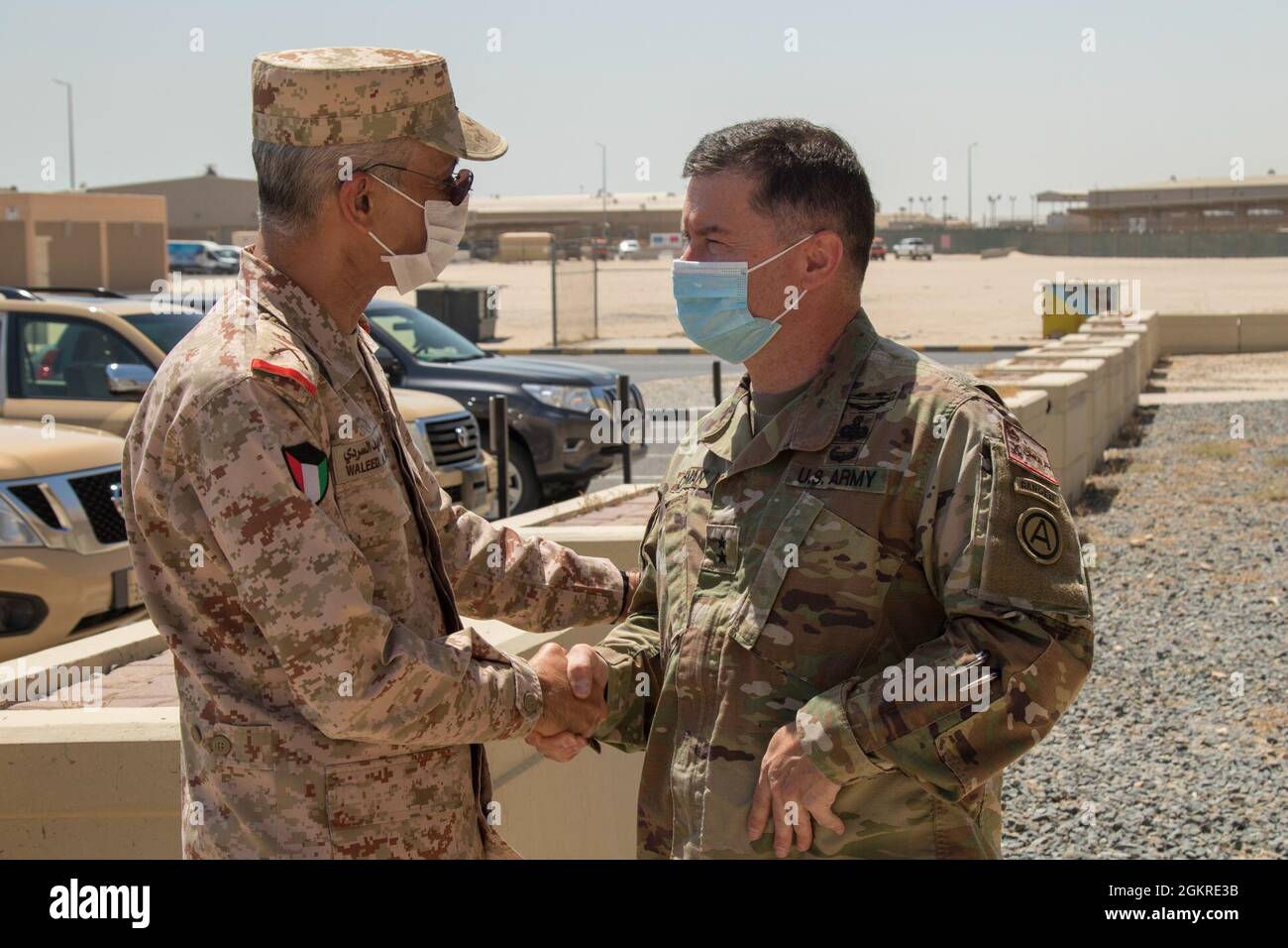Kuwait army general staff headquarters hi-res stock photography and ...