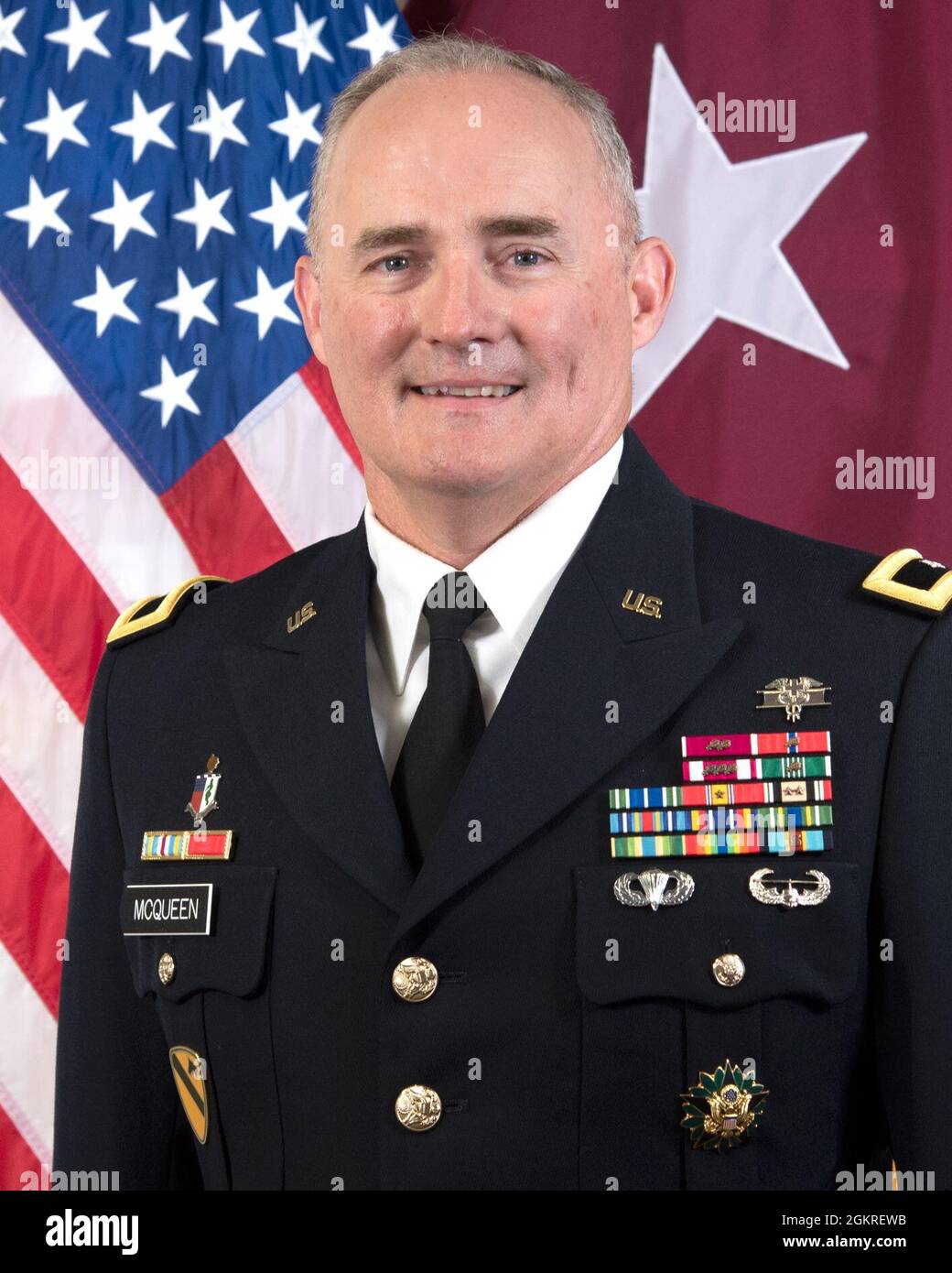 Official photograph of Brig. Gen. Anthony McQueen, Commanding General of the U.S. Army Medical ...