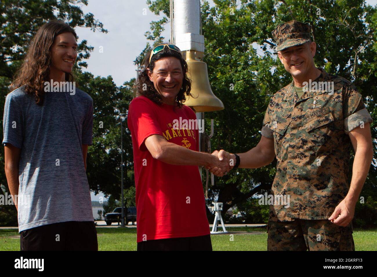U.S. Marine Corps Maj. Gen. Francis Donovan, commanding general, 2d ...