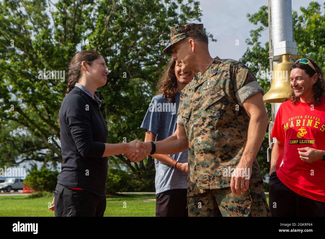 U.S. Marine Corps Maj. Gen. Francis Donovan, commanding general, 2d ...