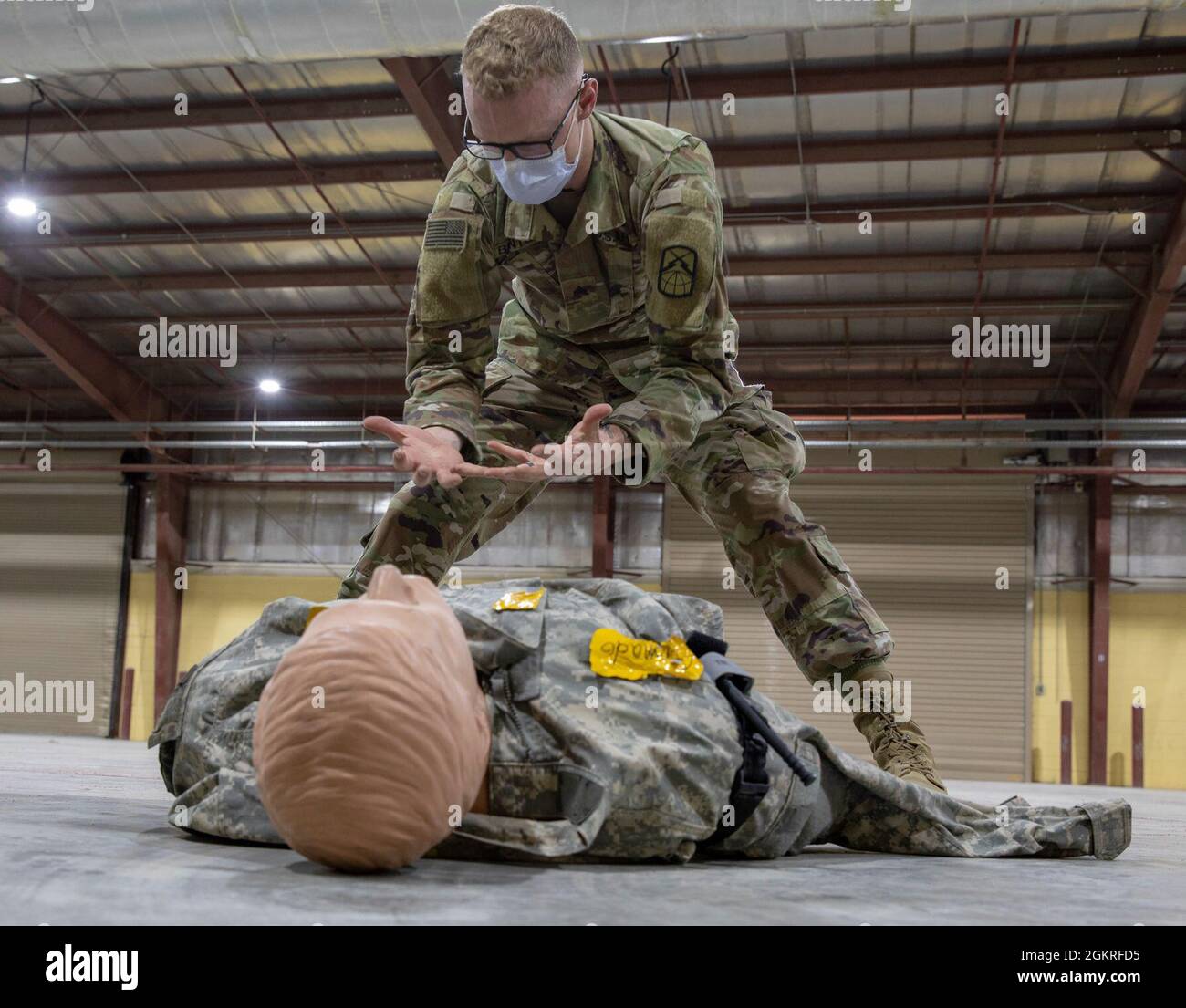 U.S. Army Sgt. Brandon Brantley, chemical, biological, radiological and ...
