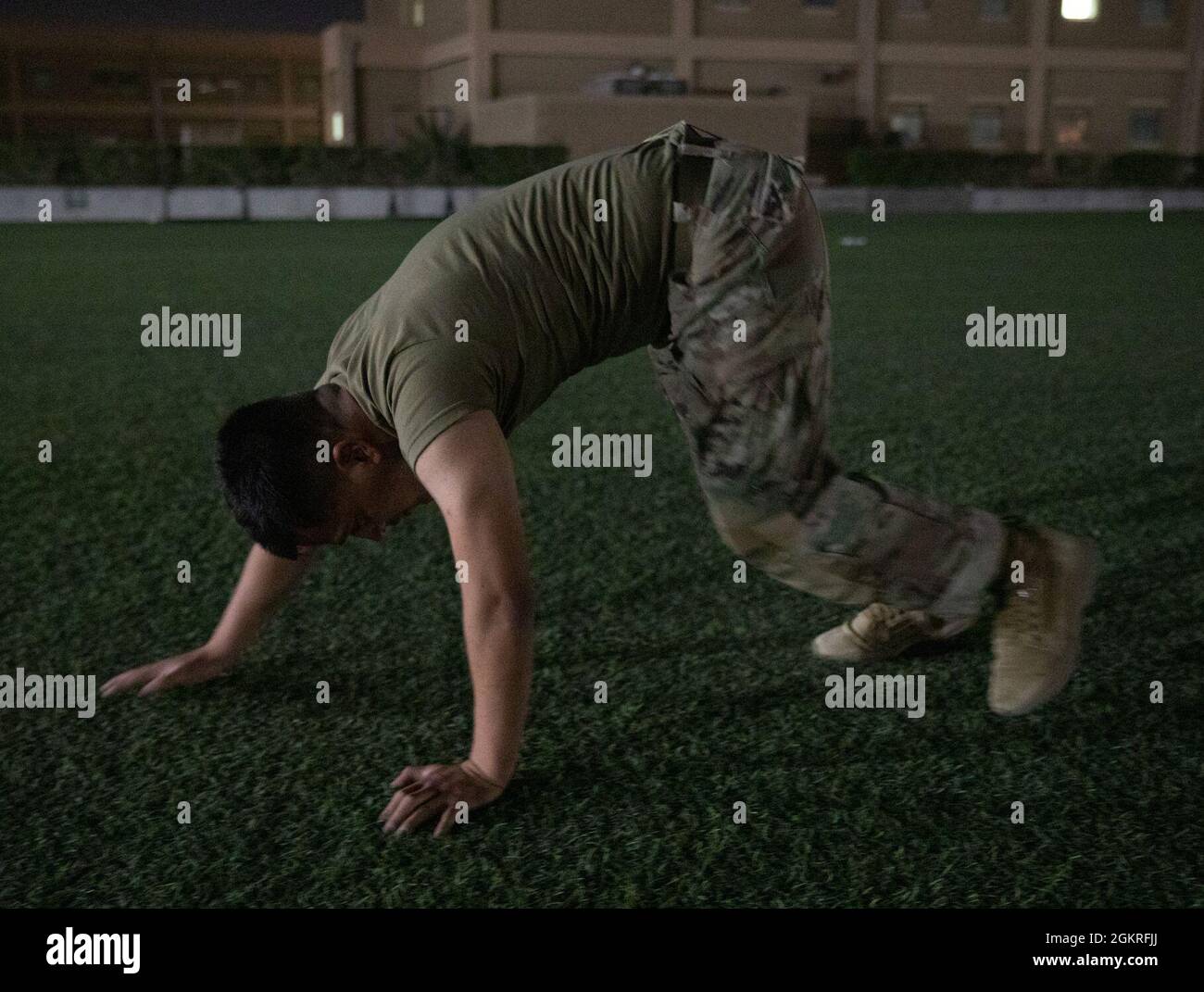 Pfc. Francisco Espinoza, a human resource specialist with 160th Signal ...