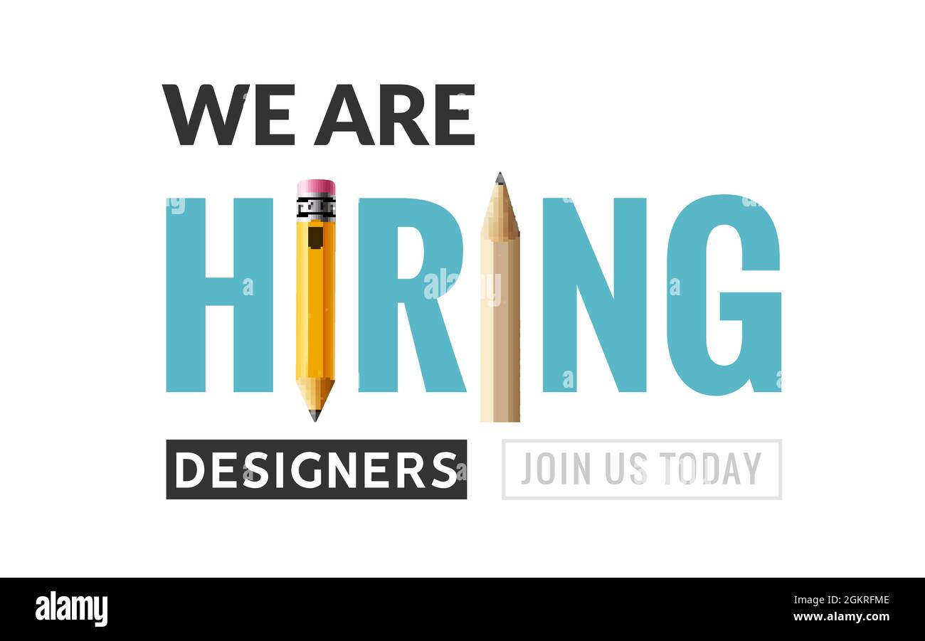 Hiring graphic designer vacancy poster. Hiring job graphic designer ...