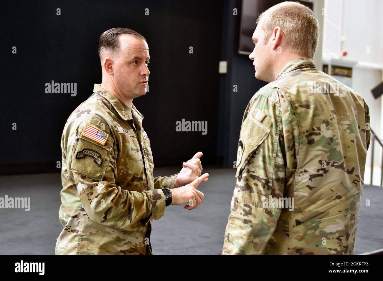 Command Sgt. Maj. Michael C. Henry, Joint Readiness Training Center post command sergeant major ...