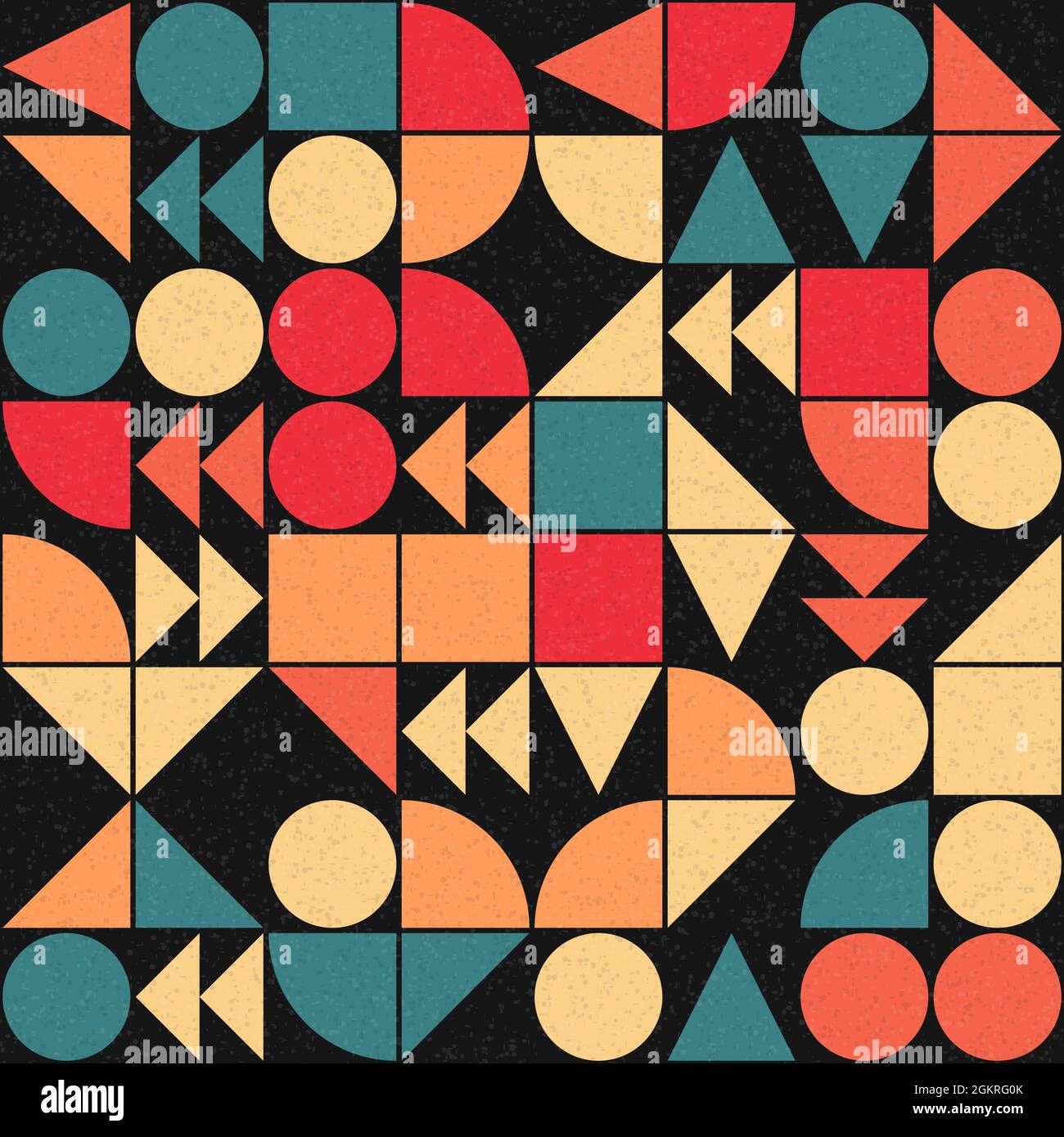 Abstract Geometrical generative computational art illustration Stock ...