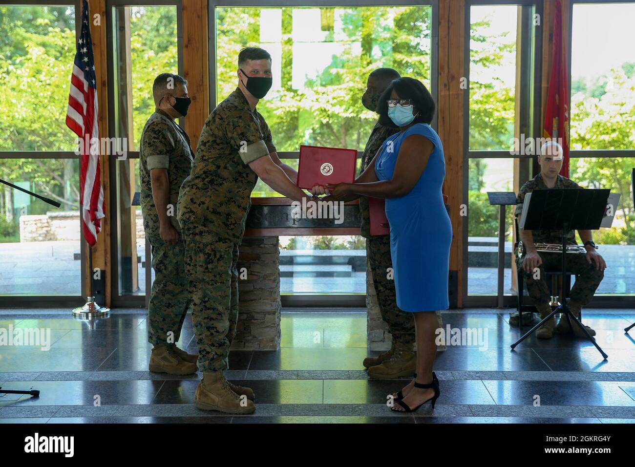 Deana Joseph, married to U.S. Marine Corps Master Sgt. Elvis J. Joseph ...
