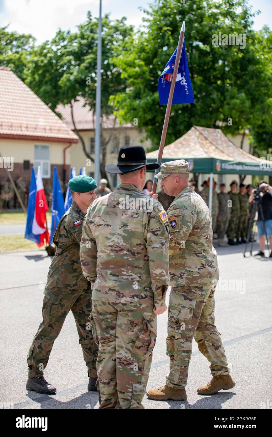 Polish Land Forces Brig. Gen. Bogdan Rycerski, commander of 15th ...