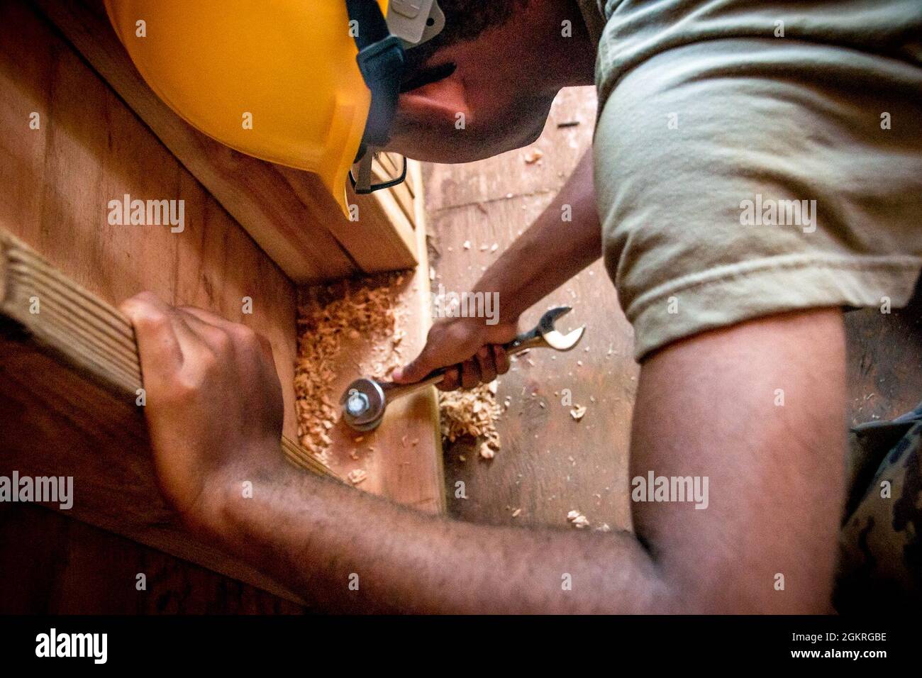 U.S. Air Force Airman First Class Michael Rose, 171st Civil Engineer ...