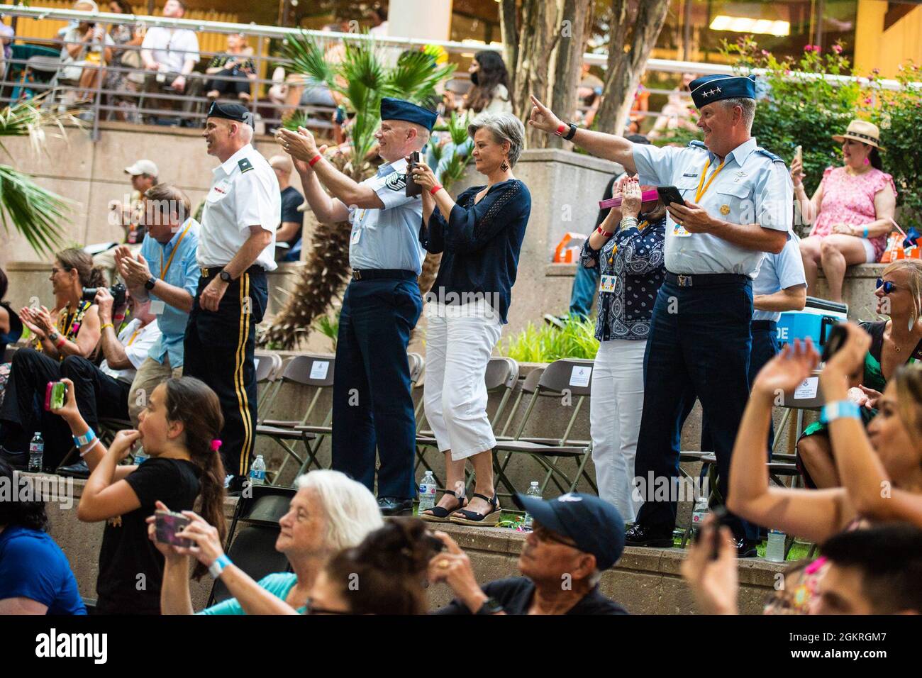 U.S. Air Force Lt. Gen. Brad Webb, commander of Air Education and ...