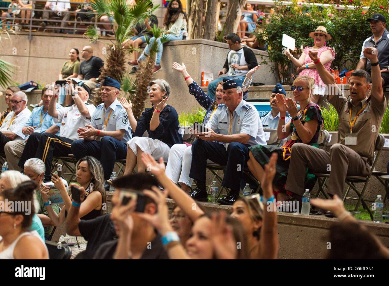 U.S. Air Force Lt. Gen. Brad Webb, commander of Air Education and ...