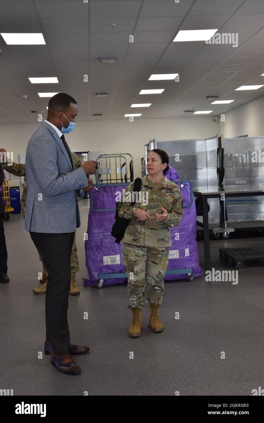 WIESBADEN, Germany— James E. McKee Jr., supervisory postal program ...