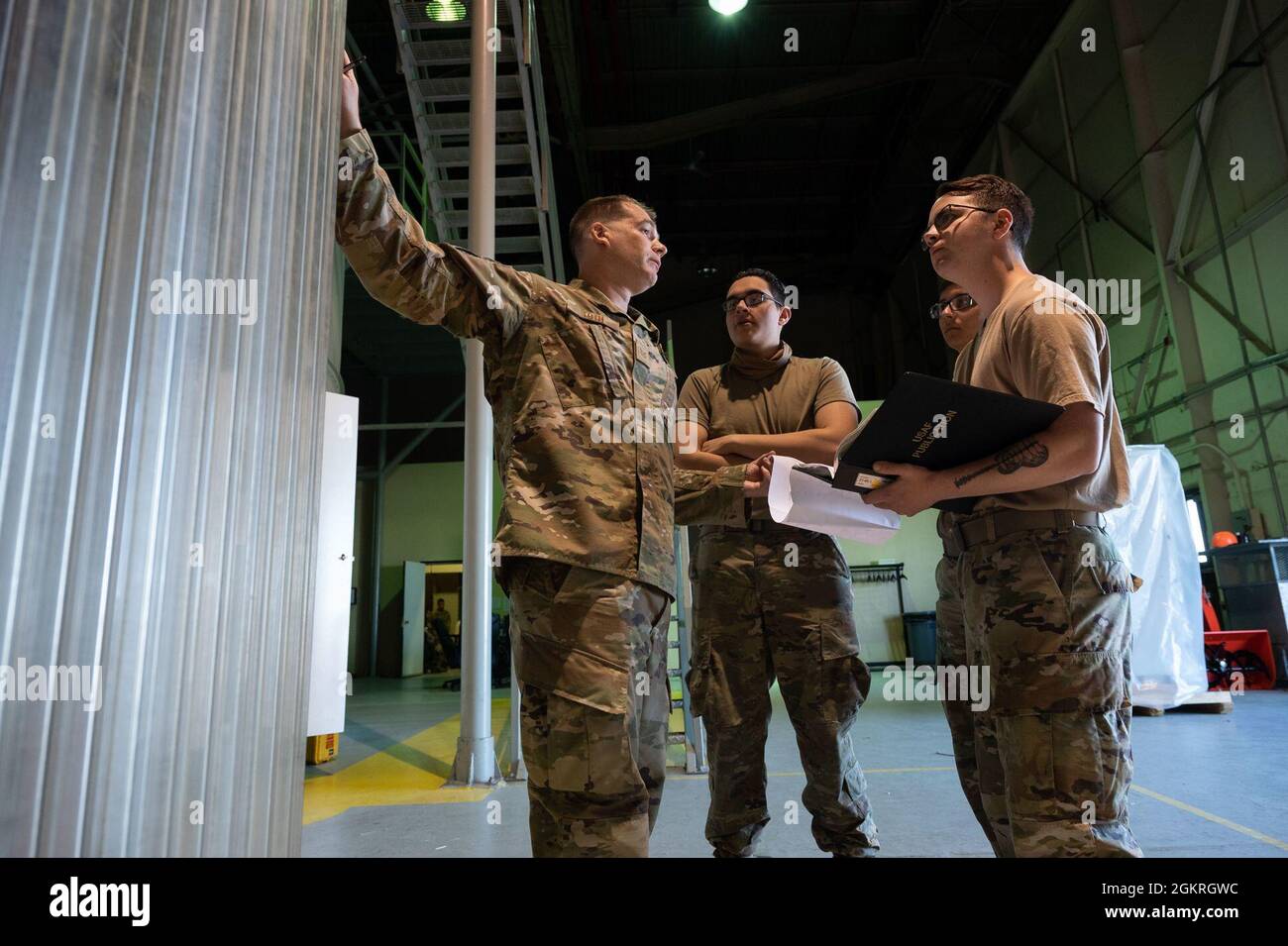 Tech. Sgt. Louis Toth, 741st Maintenance Squadron electromechanical ...