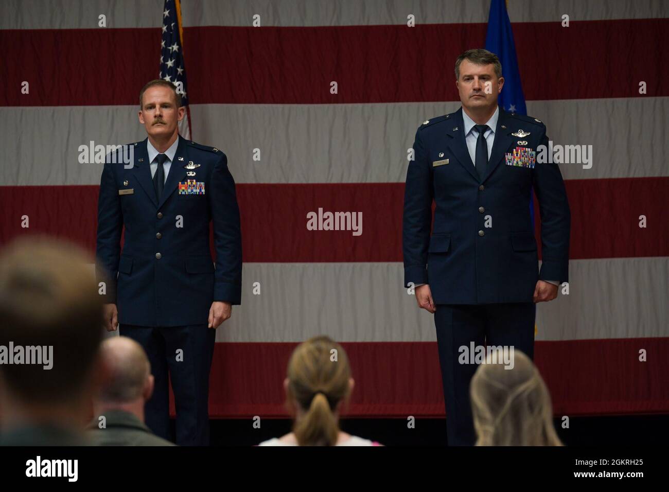 U.S. Air Force Col. Justin Spears, 14th Operations Group commander and ...