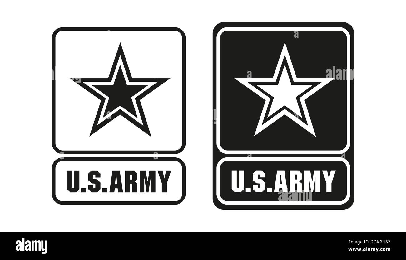 U.S.ARMY and five-pointed star Stock Vector Image & Art - Alamy