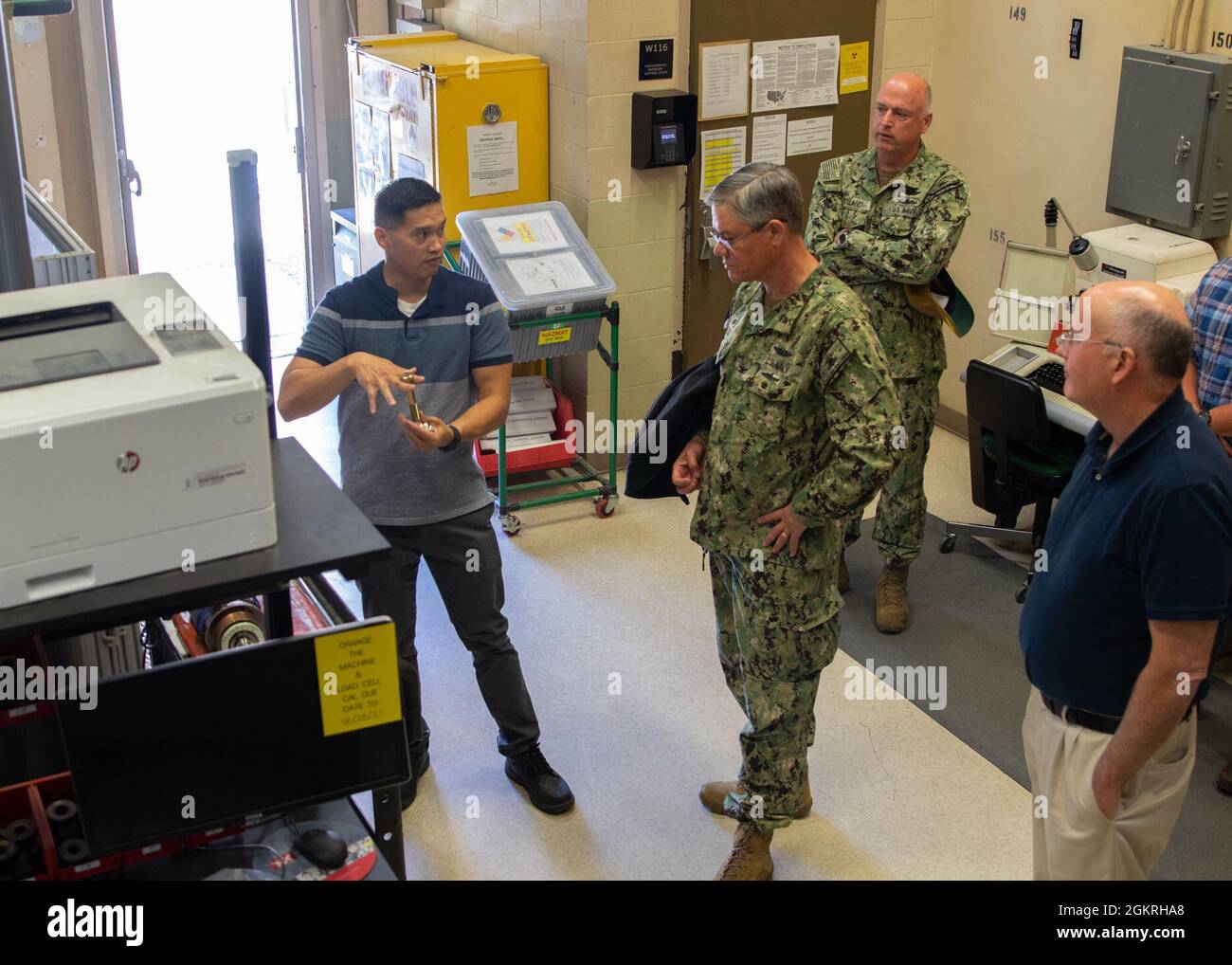 SILVERDALE, Wash. (June 21, 2021) The Supervisor of the Scientific ...