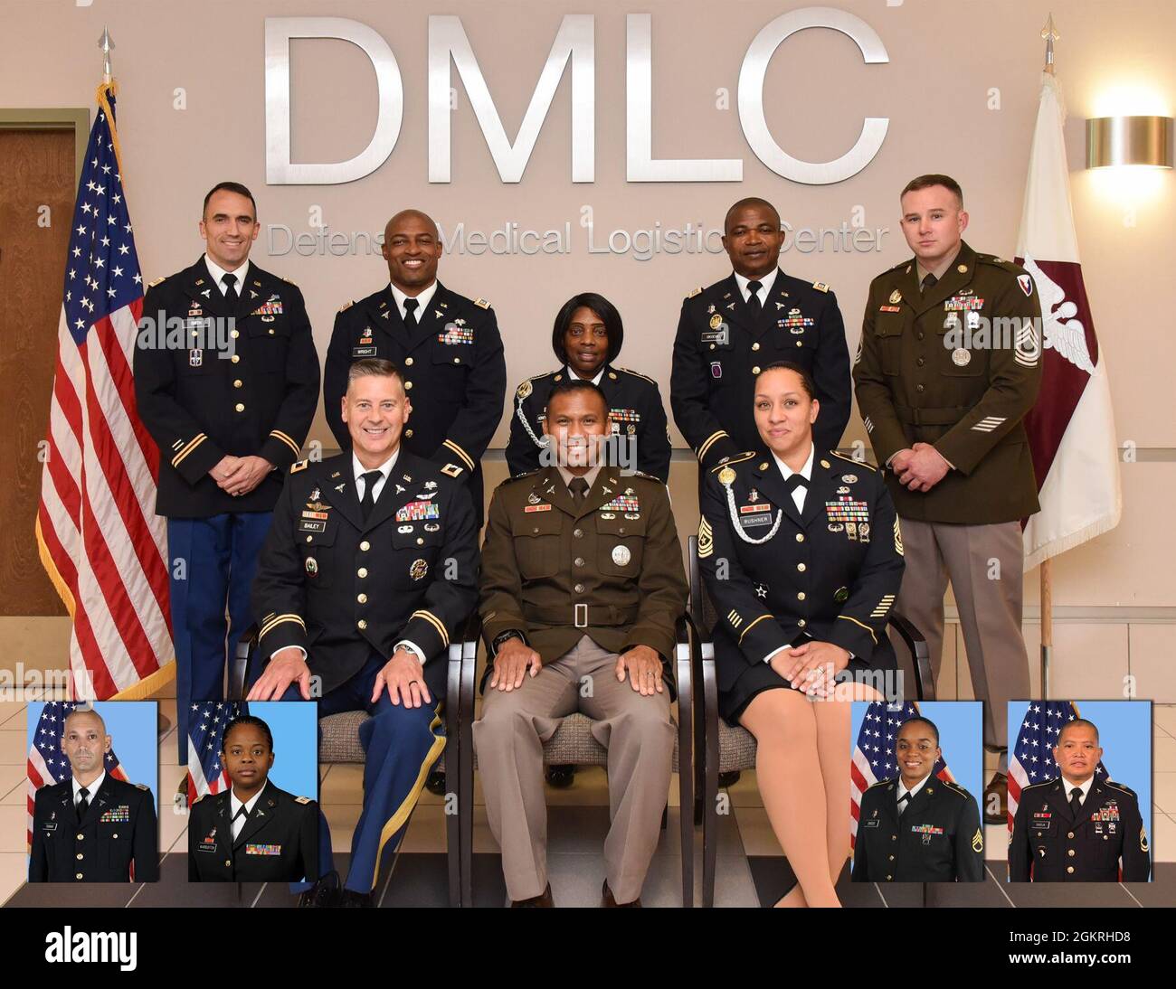 Army Medical Logistics Command leaders celebrated nine graduates of the ...