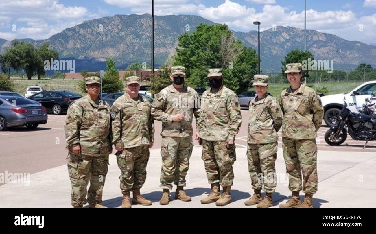 207th DLD Leadership with Brig. Gen. Joseph D’costa after a tour of the ...