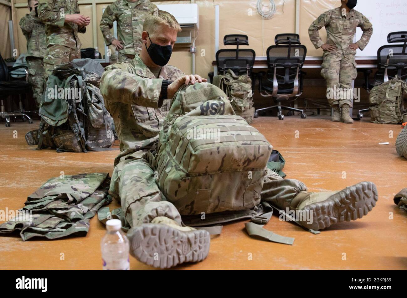 U.S. Army Sgt. Chad Phillips, an infantryman with Company B, 2nd ...