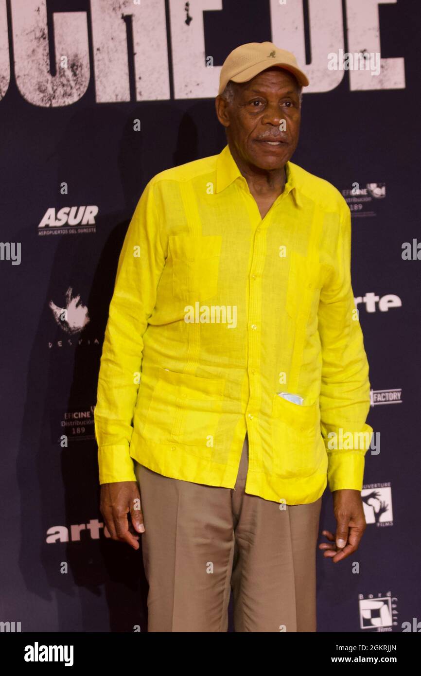 MEXICO CITY, MEXICO - SEPTEMBER 14, 2021: Actor Danny Glover poses for ...